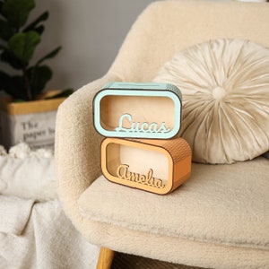 Personalized Piggy Bank for Girl, Boy, Custom Baby Shower Gift, Toddler ...