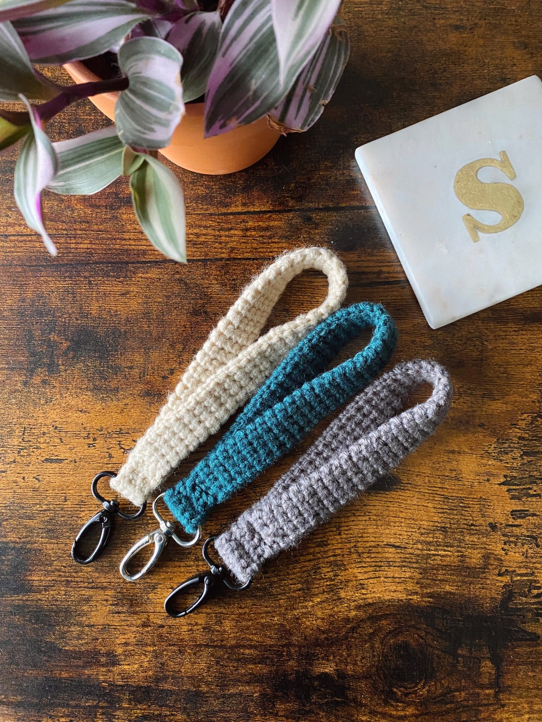 Wristlet Keychain - Etsy