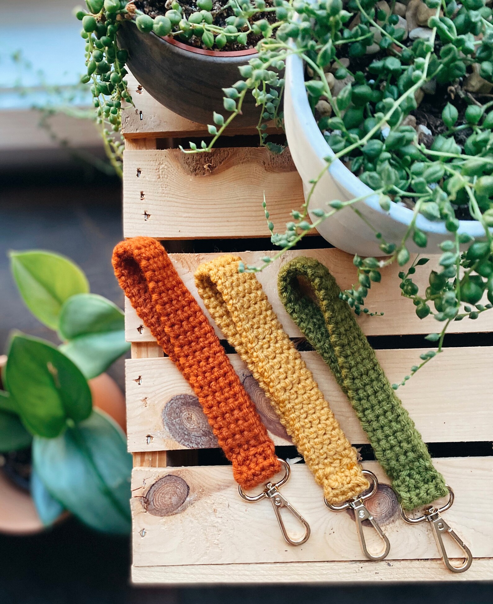 Wristlet Keychain - Etsy