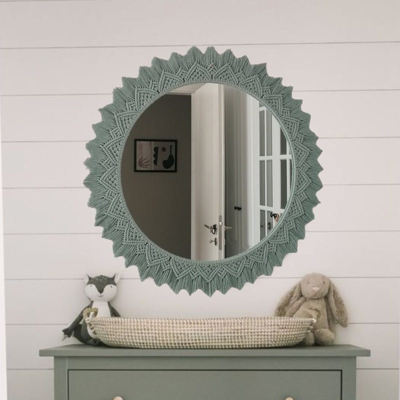 Large Farmhouse Mirror - Etsy