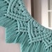 Sea Green Macrame Mirror , Macrame Home Decor, Housewarming Decor ...