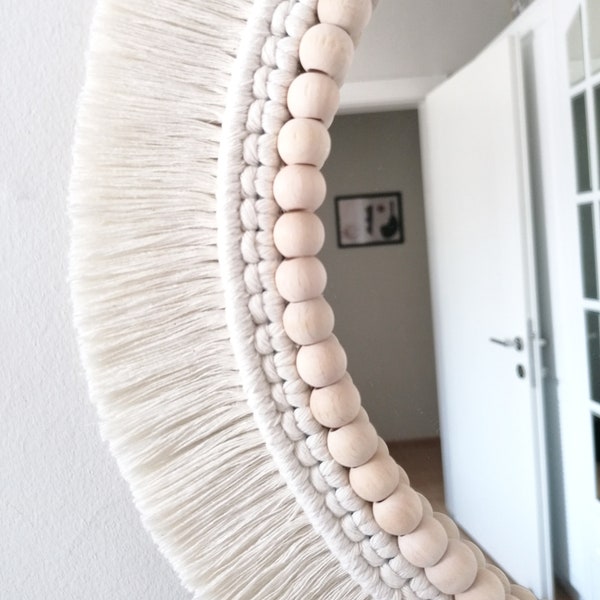 Beaded Mirror - Etsy