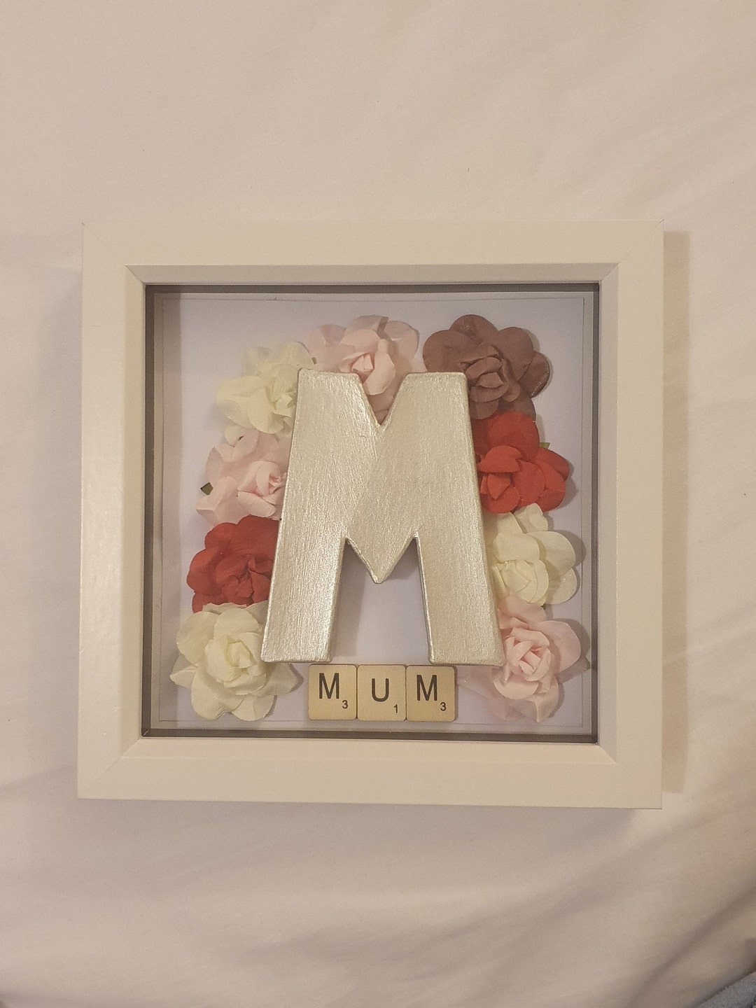 Scrabble Letter Mum Frame - Etsy