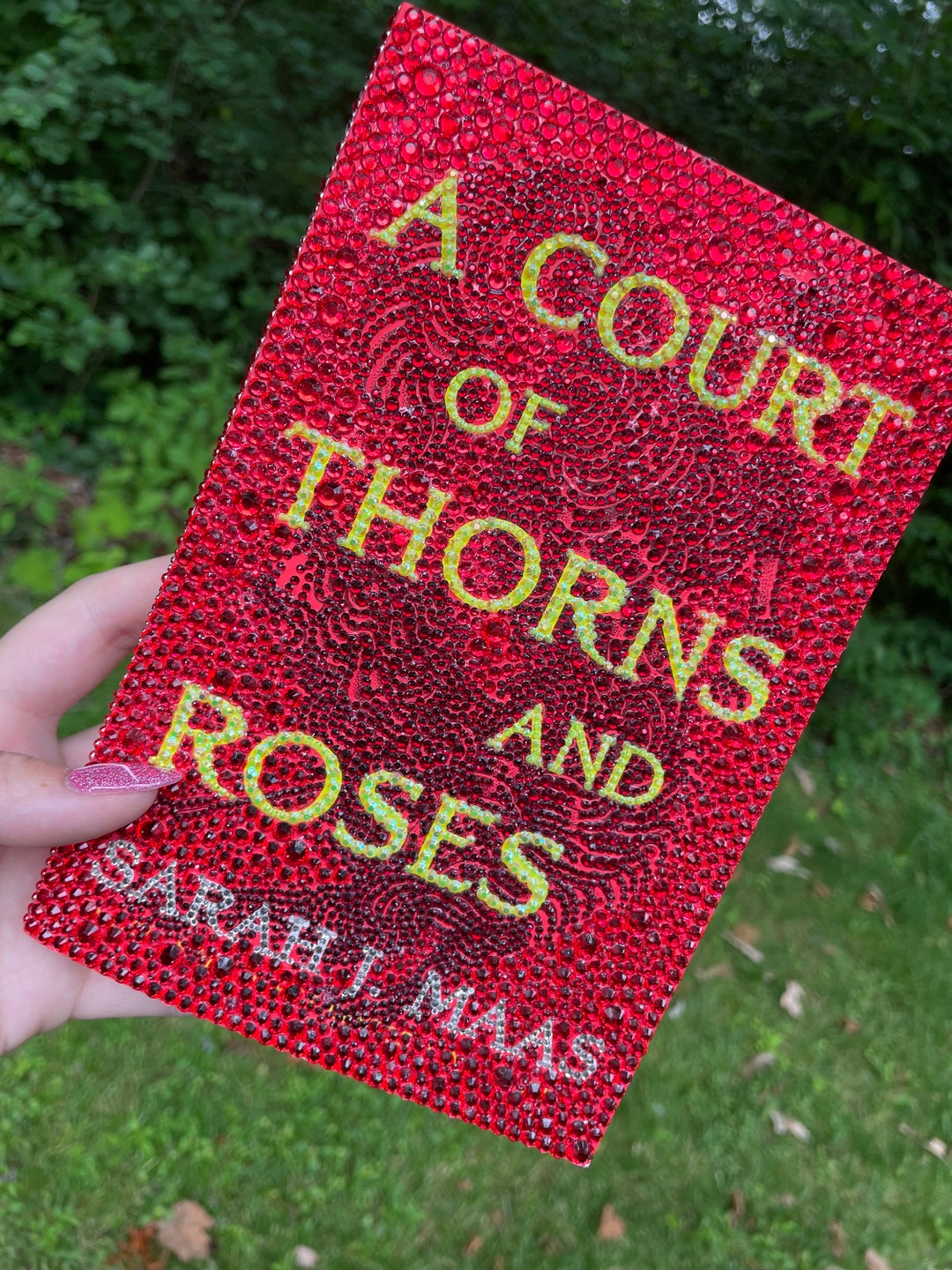 Custom Rhinestone Book - Etsy