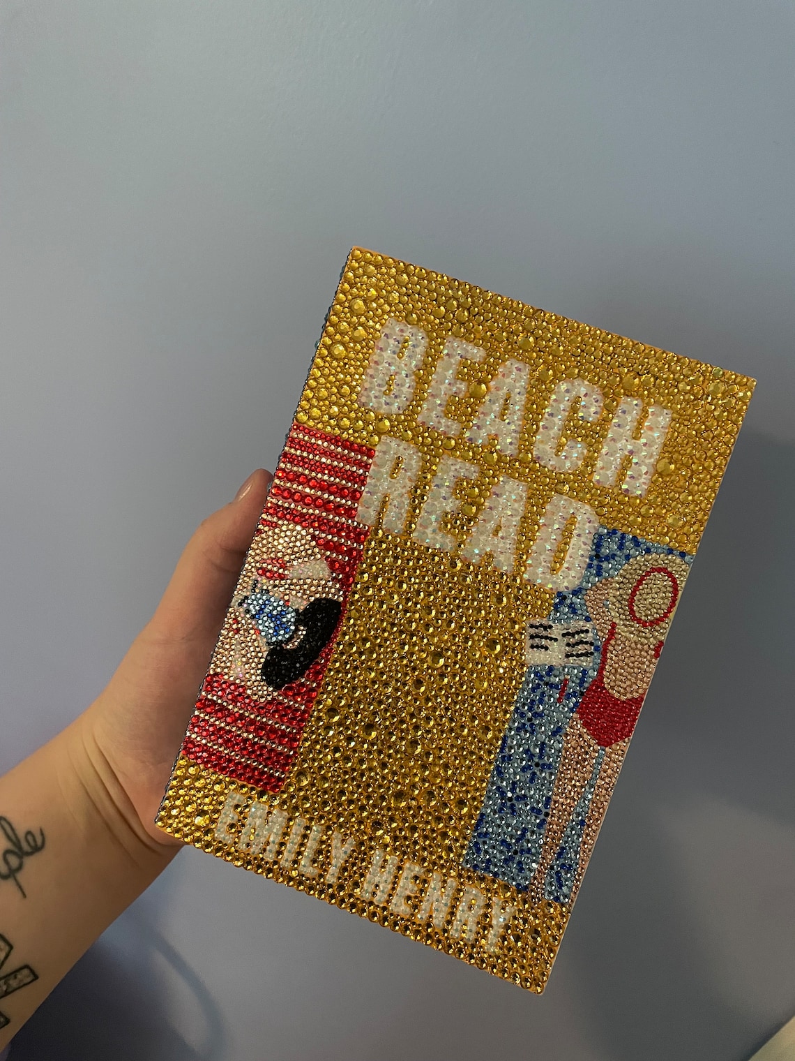 Custom Rhinestone Book - Etsy