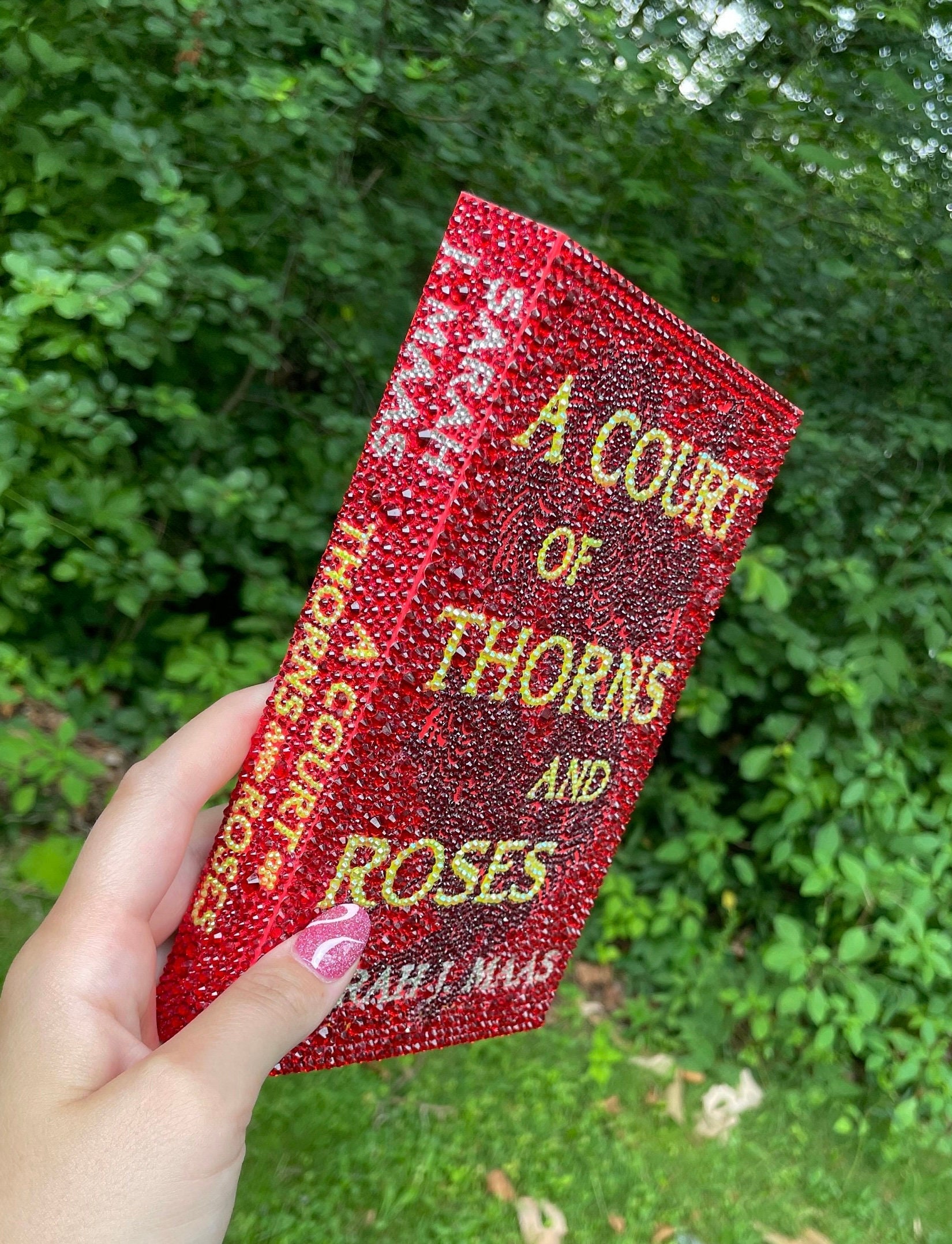 Custom Rhinestone Book - Etsy