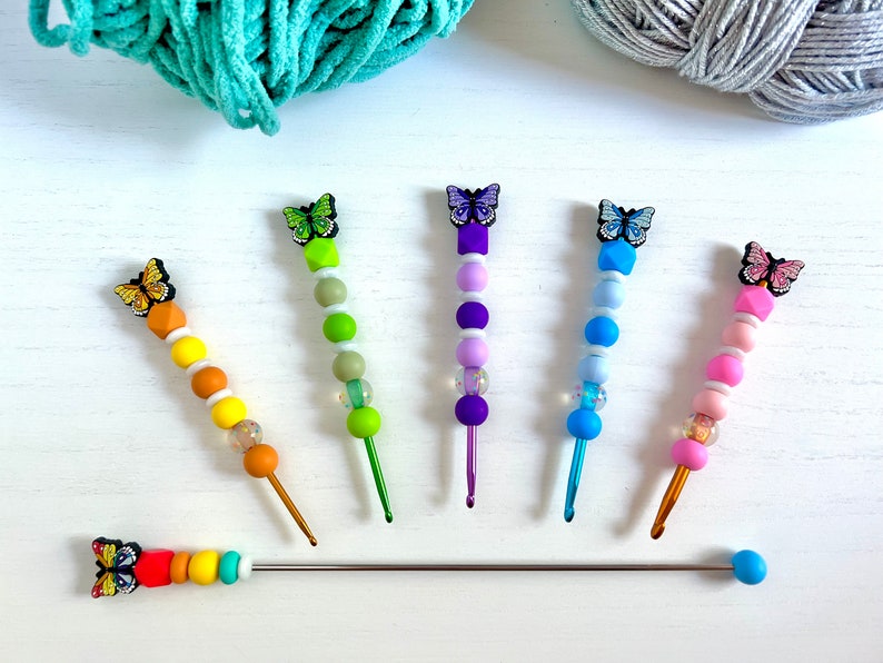 Crochet Hook Bundle With Amigurumi Sewing Sticks Butterfly Gifts for ...