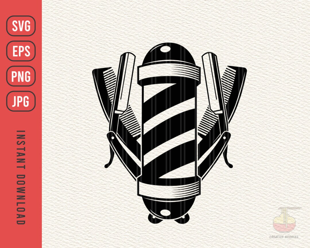 Barber SVG, Barbershop SVG, Hair Stylist Svg, Barber Svg, Clipart ...