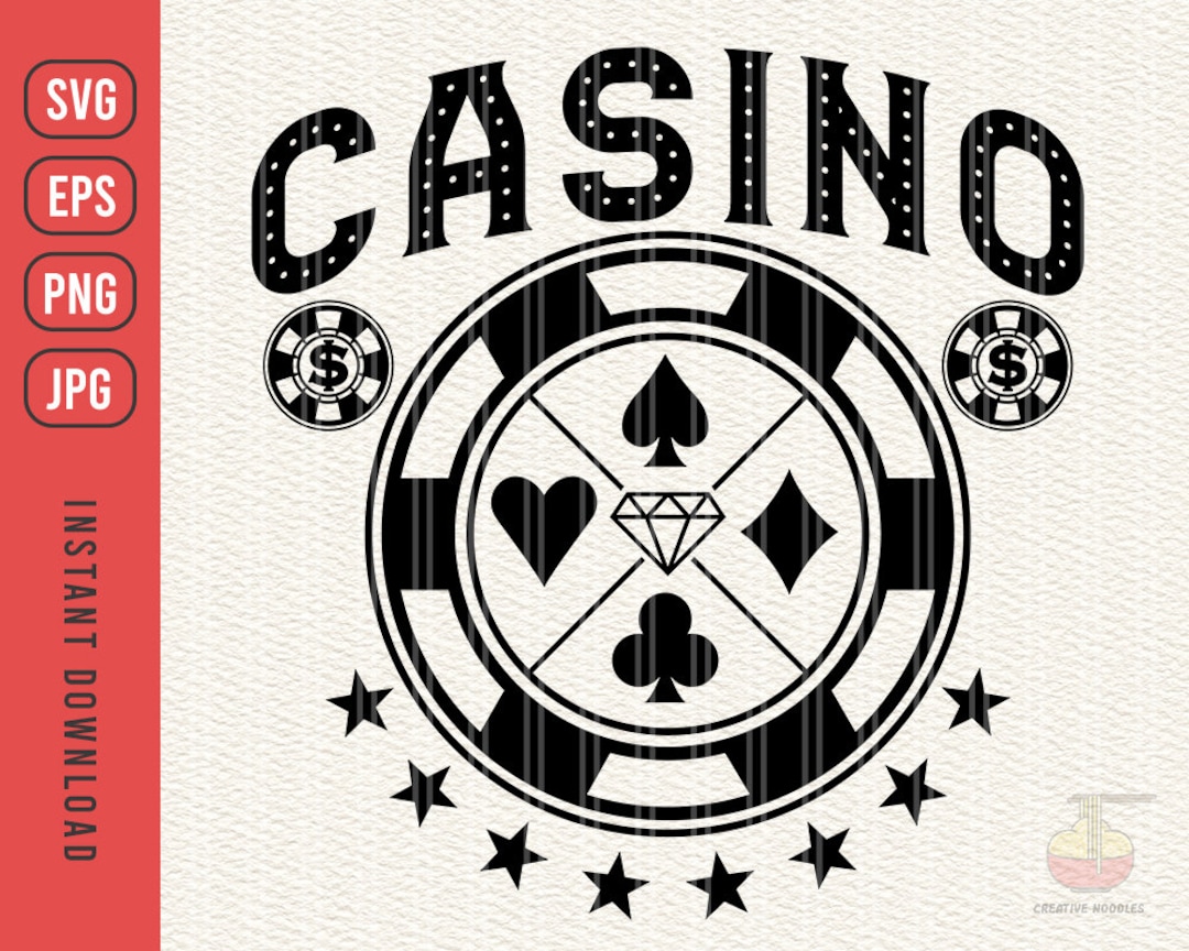 Casino Svg, Casino Player Svg, Gambling Svg, Gambler Svg, Casino ...