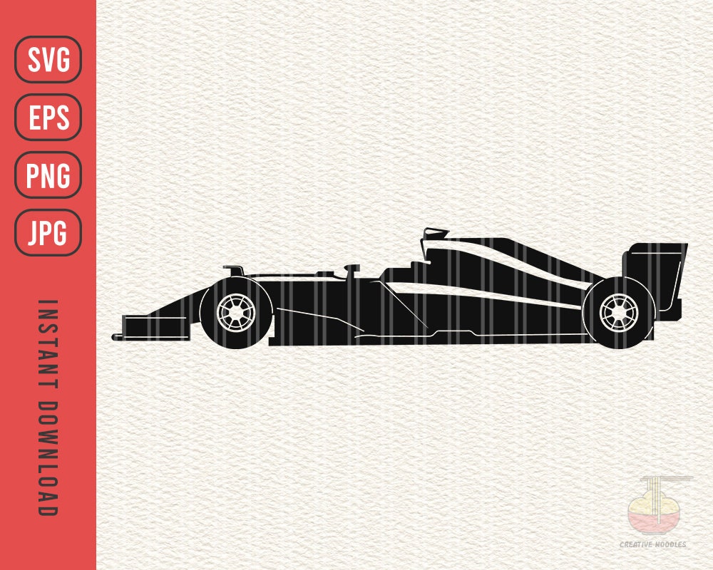 Formula 1 Svg, Racing Car Svg, F1 Racer Svg File, Racer Svg, Auto Racer ...