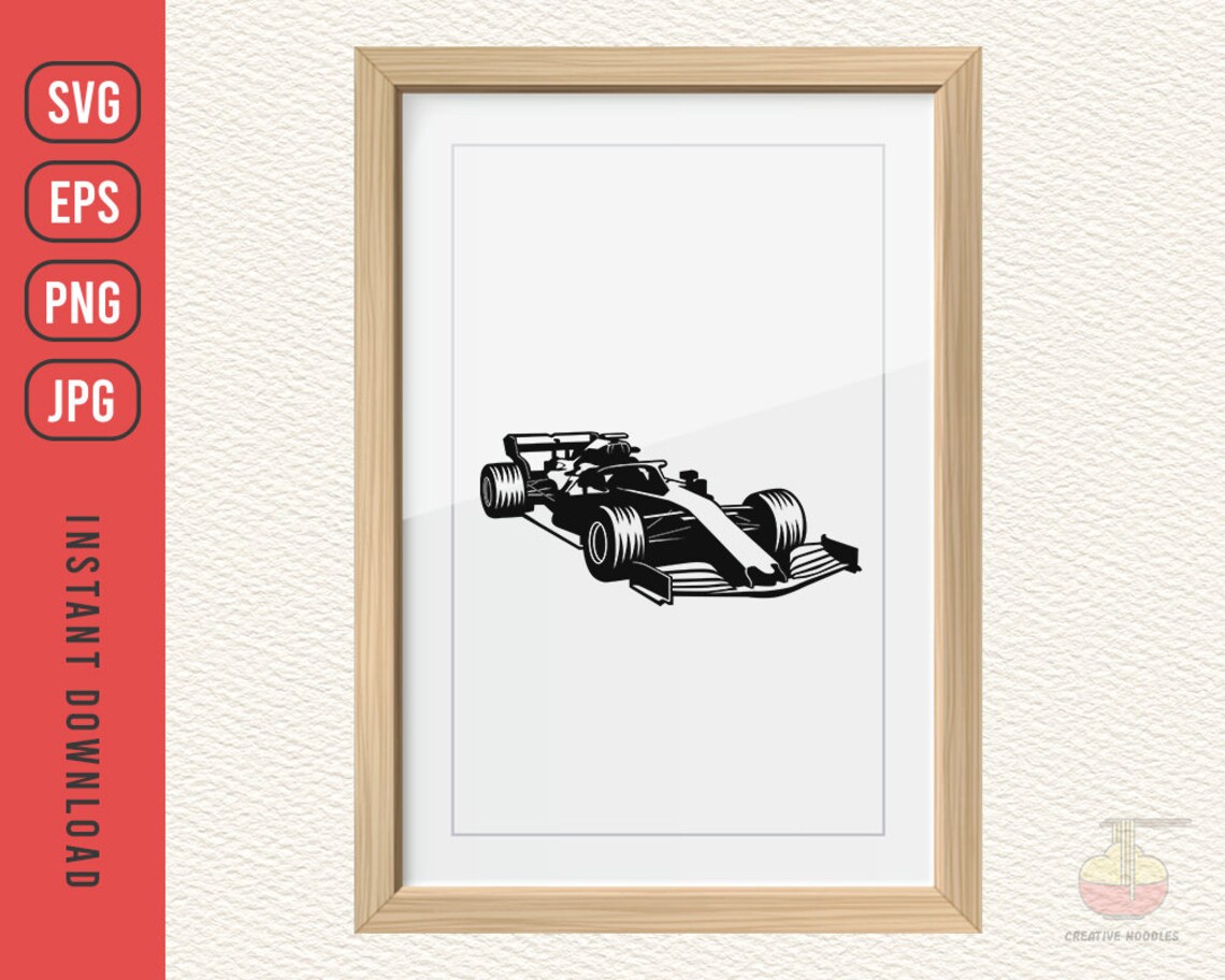Formula 1 Svg Racing Car Svg F1 Racer Svg File Racer Svg - Etsy Canada