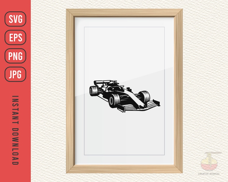 Formula 1 Svg Racing Car Svg F1 Racer Svg File Racer Svg - Etsy