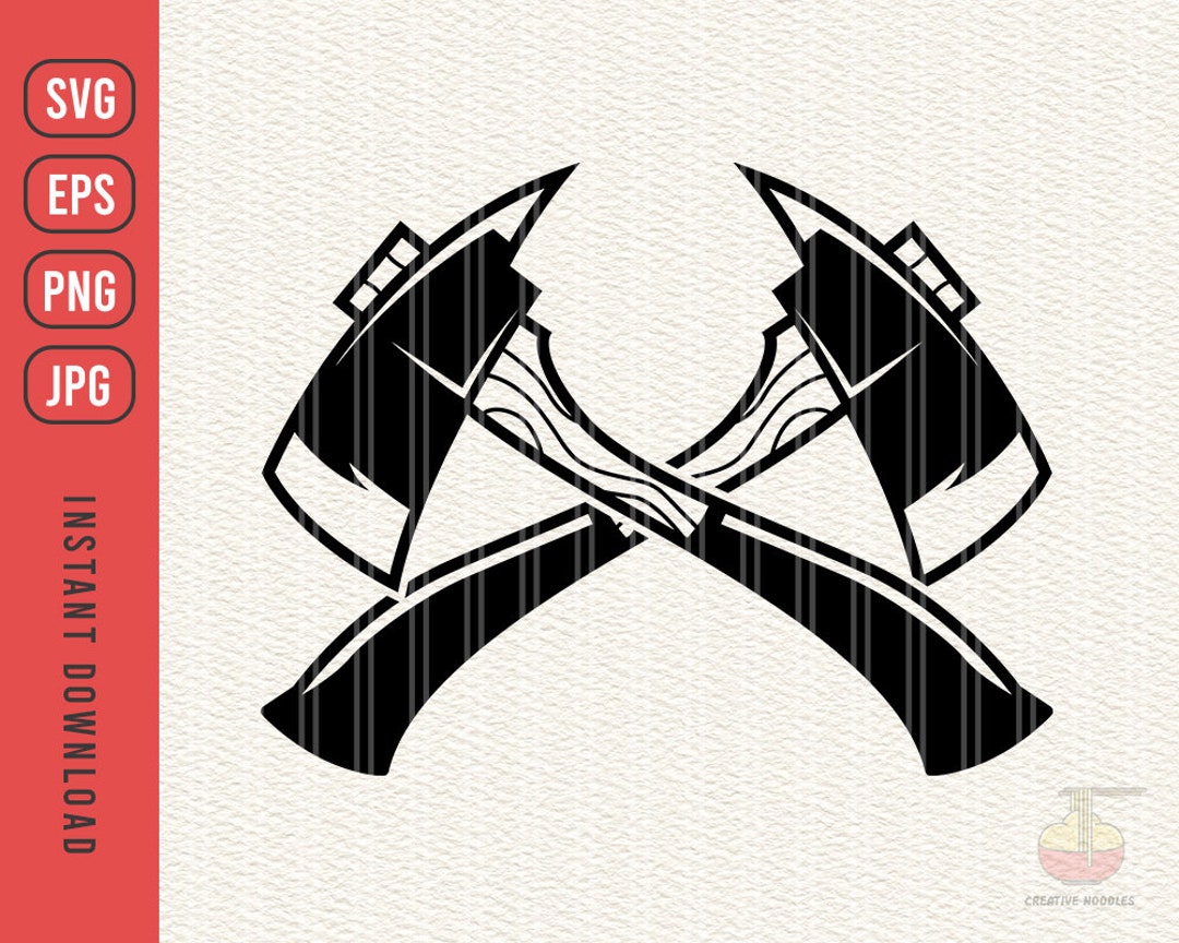 Two Axe Svg, Axe Cross Svg, Axe Svg, Axe Tool Svg, Log Cutting Svg ...