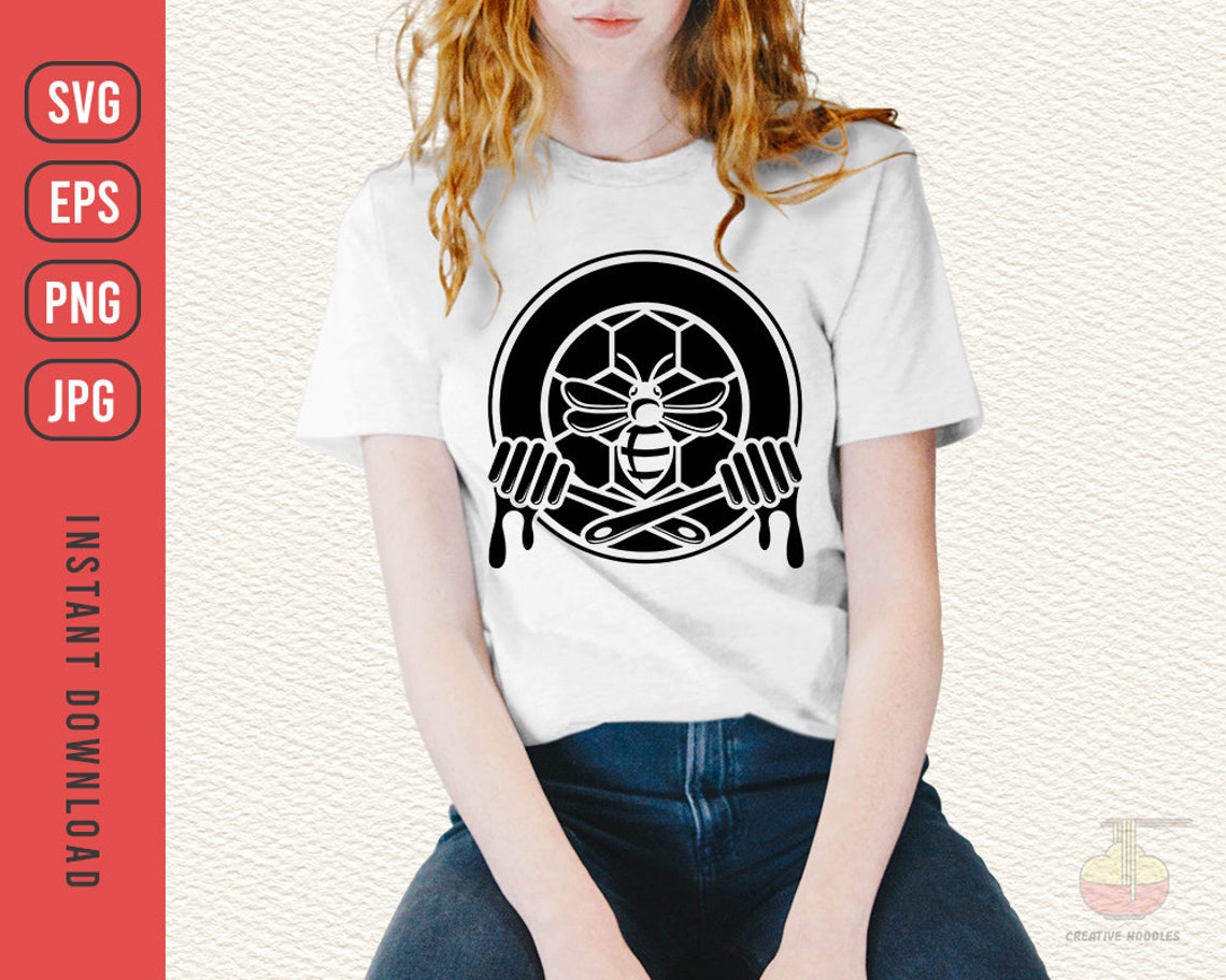 Einfache Biene svg, Biene svg, Bumble Bee svg, Biene digitale Datei ...