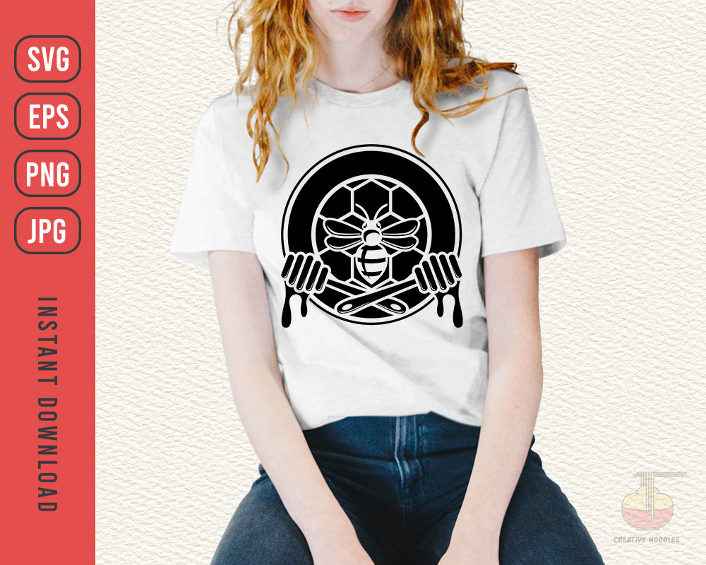 Einfache Biene svg, Biene svg, Bumble Bee svg, Biene digitale Datei ...