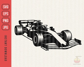 Formula 1 Svg, Racing Car Svg, Racing Car SVG, F1 Racer Svg File, Racer ...
