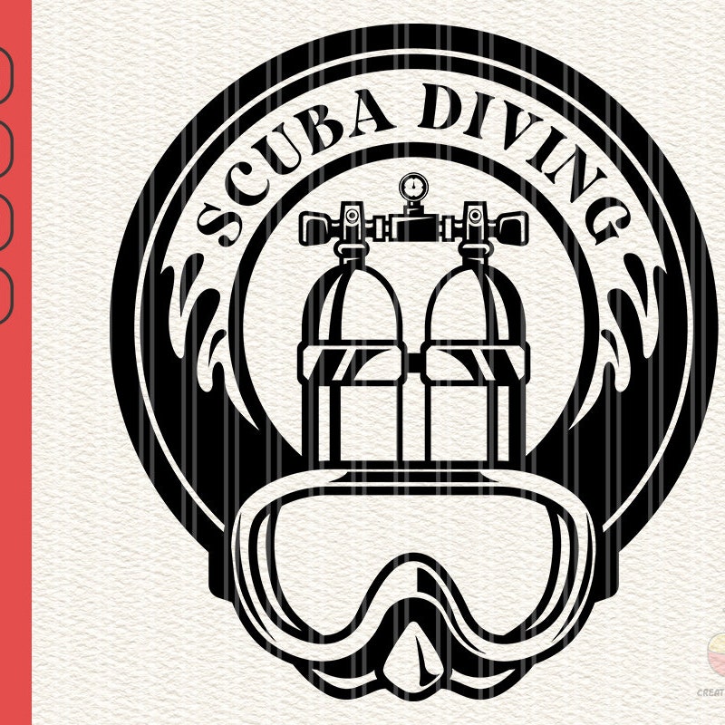 Scuba Diving Svg - Etsy