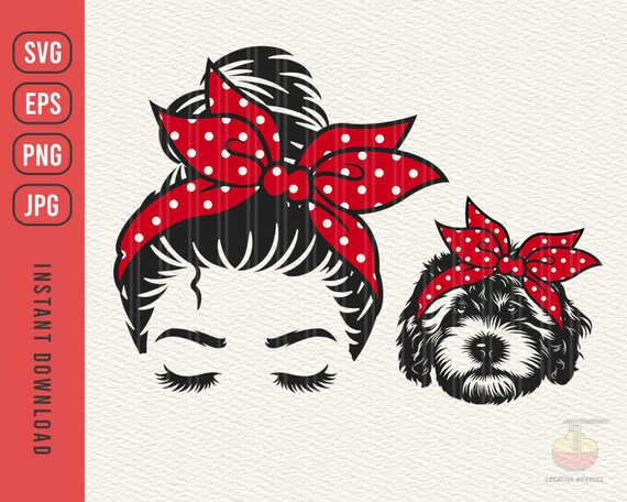 Dog Mom Svg Mom Life Svg Cute Dog Svg Fur Dog Svg Girl - Etsy