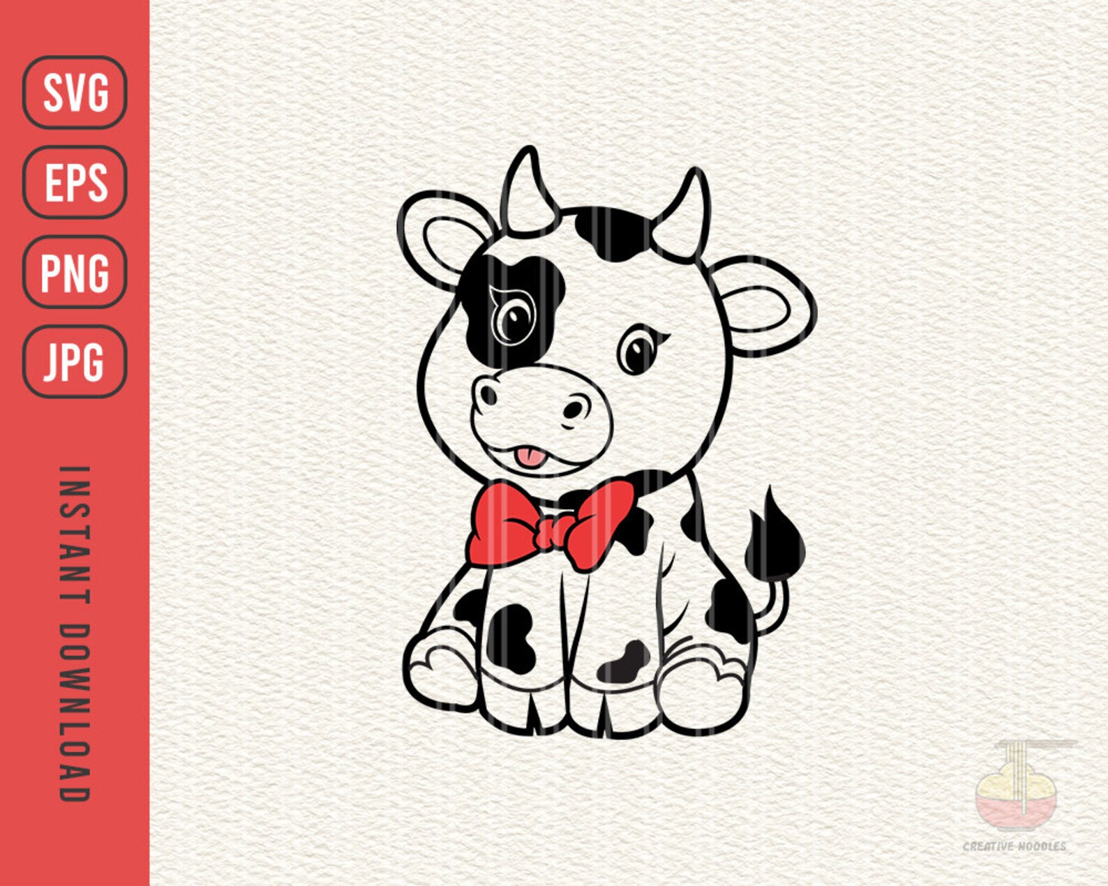 Cow Svg, Baby Cow Svg Cut File, Cow Svg, Cute Baby Cow Svg, Farm Animal ...
