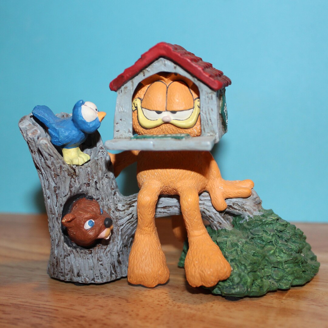 Vintage Garfield Danbury Mint Statue "open House" by Jim Davis - With ...