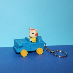 The Busy World of Richard Scarry Upcycled Keychains Mcdonald's Happy ...