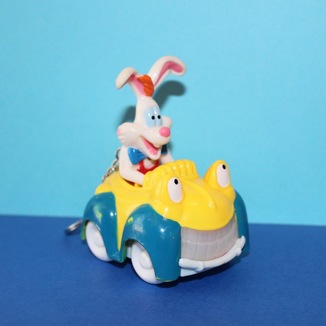 Vintage Who Framed Roger Rabbit Toy Car Benny the Cab Viewer Upcycled ...