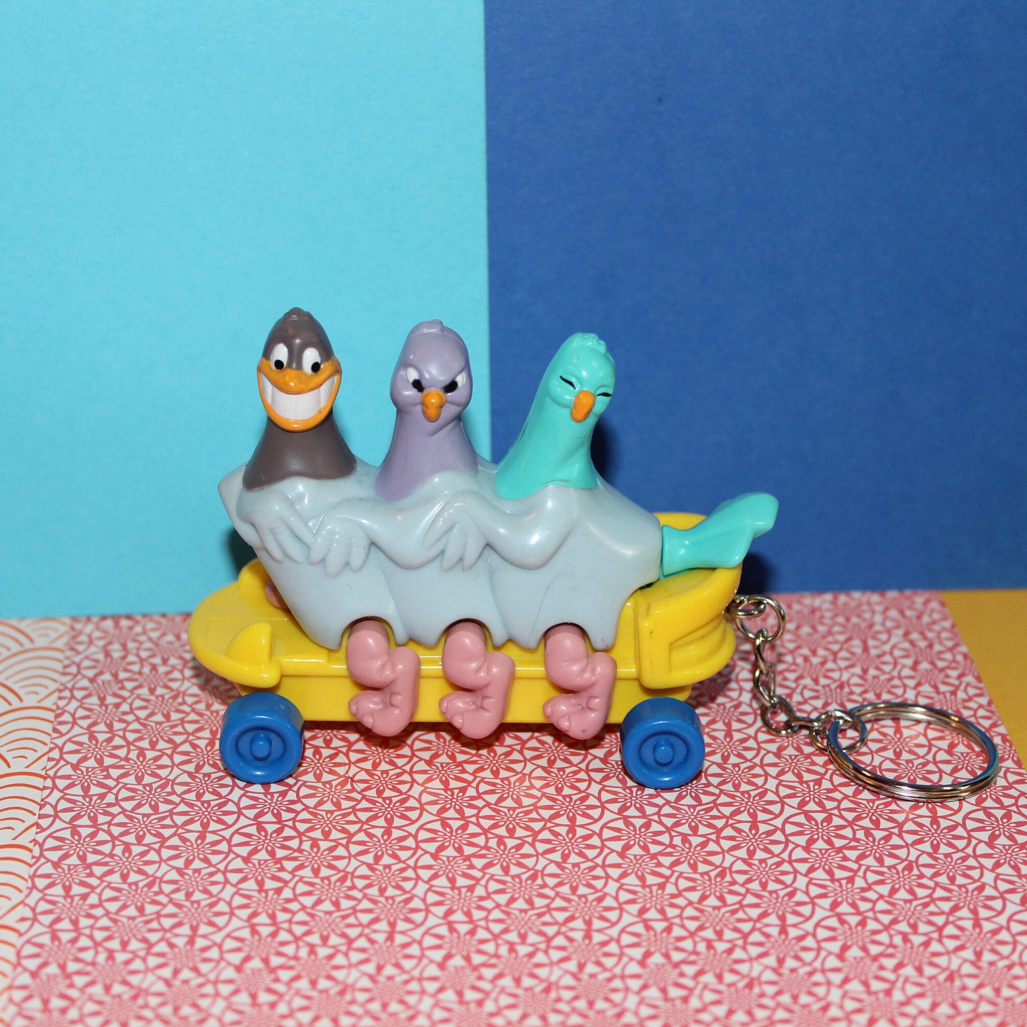 Vintage Mcdonald's Animaniacs Happy Meal Toys 1994 Upcycled Keychains ...