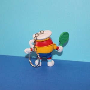 Vintage Kool-aid Man Tennis Player Upcycled Keychain - Etsy