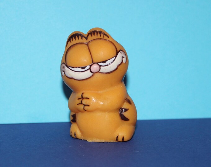 Vintage Garfield Rubber Toy/figure Pencil Topper - Etsy