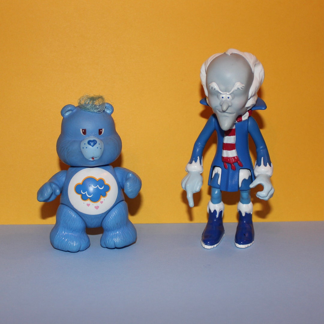 Vintage Care Bears Grumpy Bear or Professor Cold Heart Figure Your ...