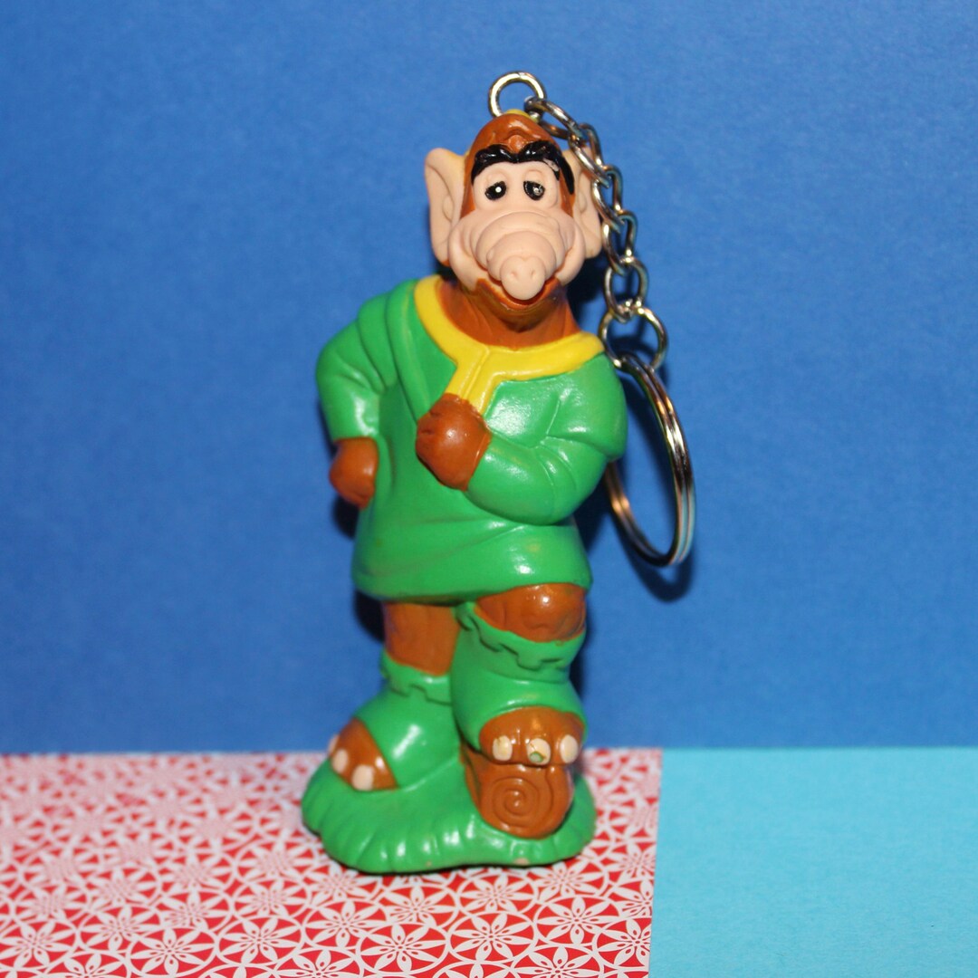 Vintage Alf Robin Hood Figure Upcycled Keychain 1990 - Etsy