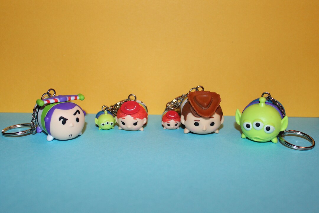 Toy Story Tsum Tsum Figures Upcycled Keychains Your Choice - Etsy