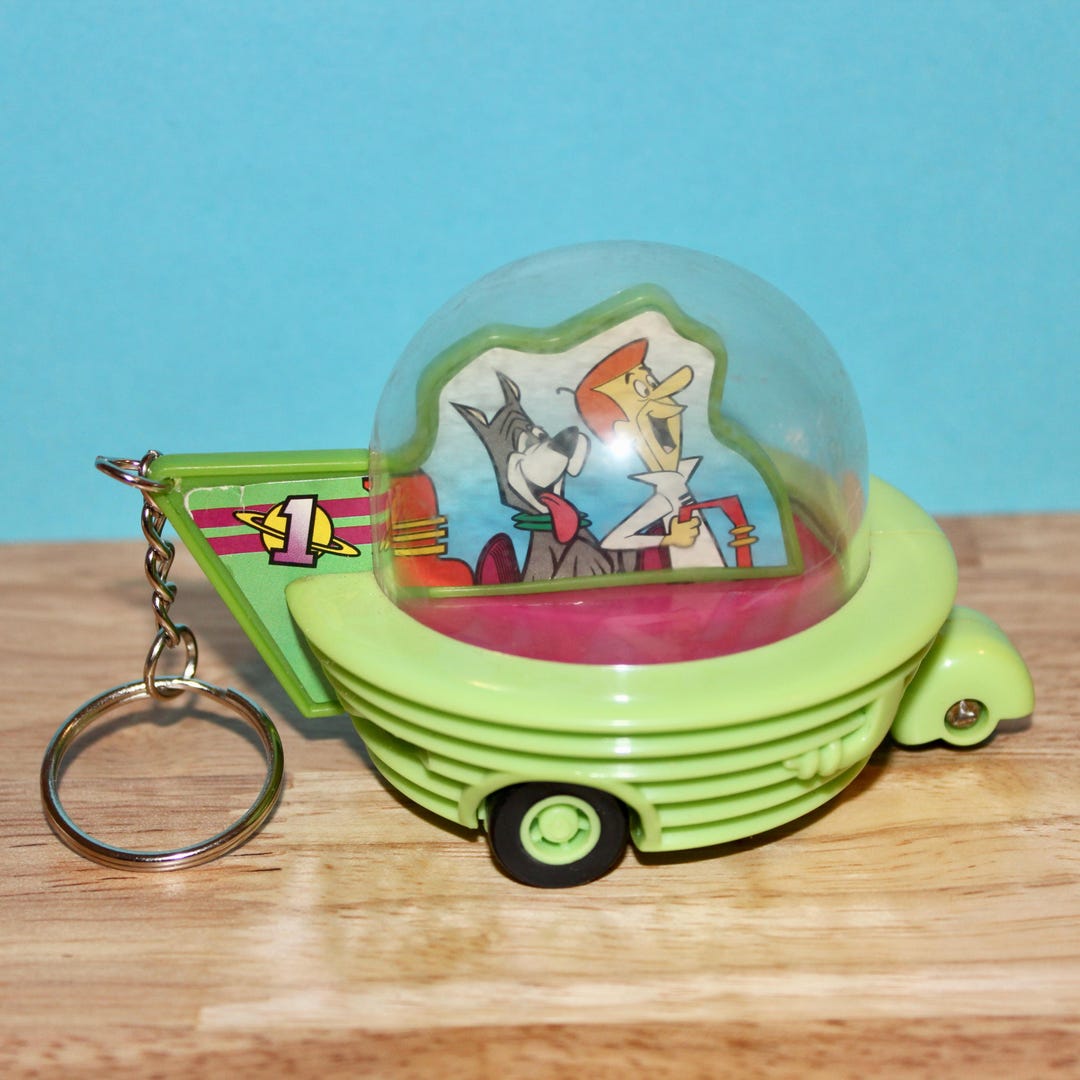 Vintage the Jetsons George & Astro Pull-back Space Car Upcycled ...