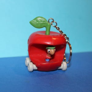 The Busy World of Richard Scarry Upcycled Keychains Mcdonald's Happy ...