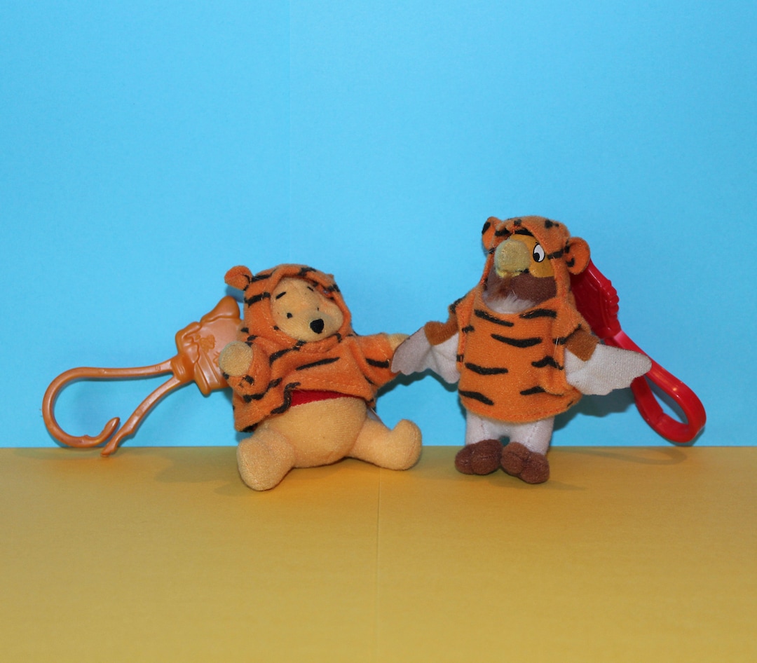 Vintage 2000 Tigger Movie Plush Clip: Mcdonald's Happy Meal Toy - Etsy