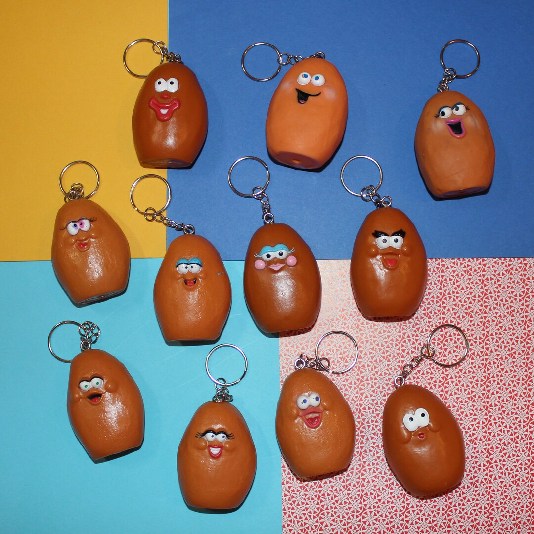 Vintage Mcdonald's Mcnugget Buddies Upcycled Keychains Your Choice - Etsy