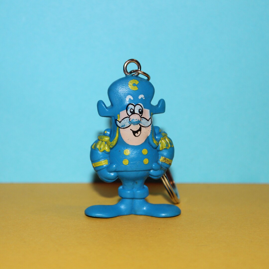Vintage Captain Crunch PVC Figure Upcycled Keychain - Etsy