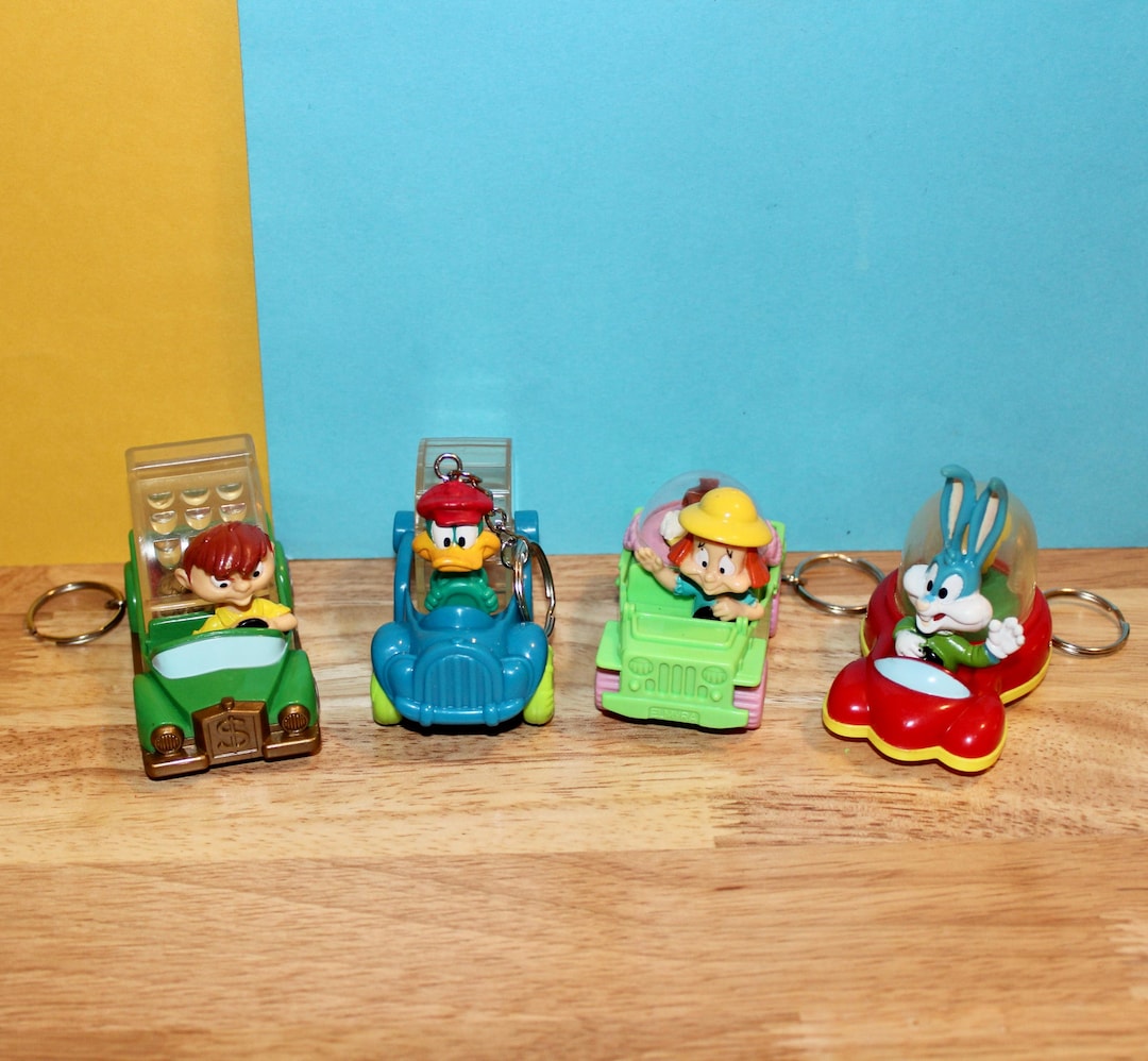 Vintage Tiny Toon Adventures Mcdonald's Happy Meal Cars Upcycled ...