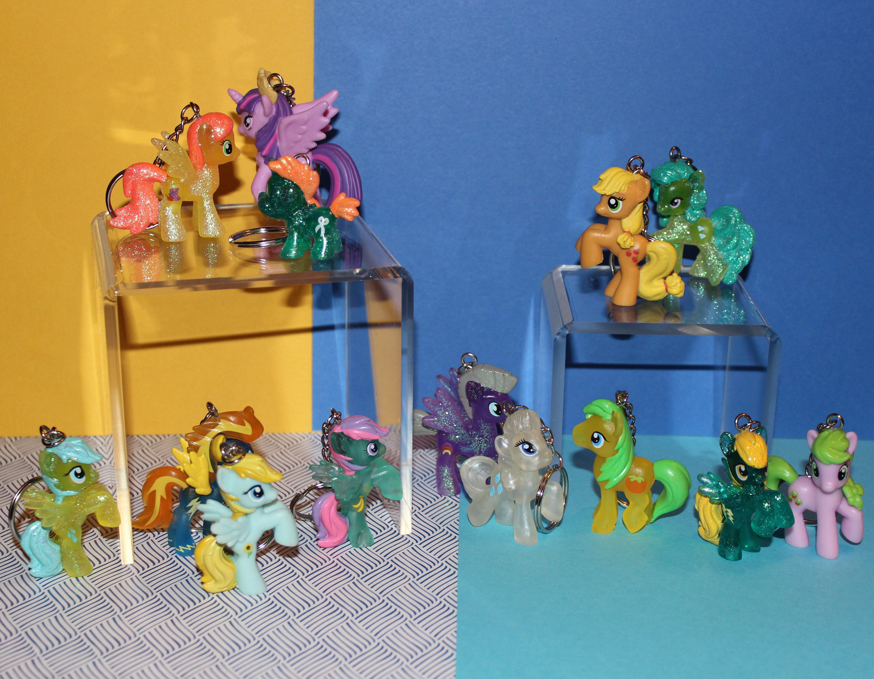 My Little Pony G4 Friendship is Magic Transparent Glitter - Etsy