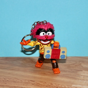 Muppets Sesame Street PVC Figures Upcycled Keychains - Your Choice ...