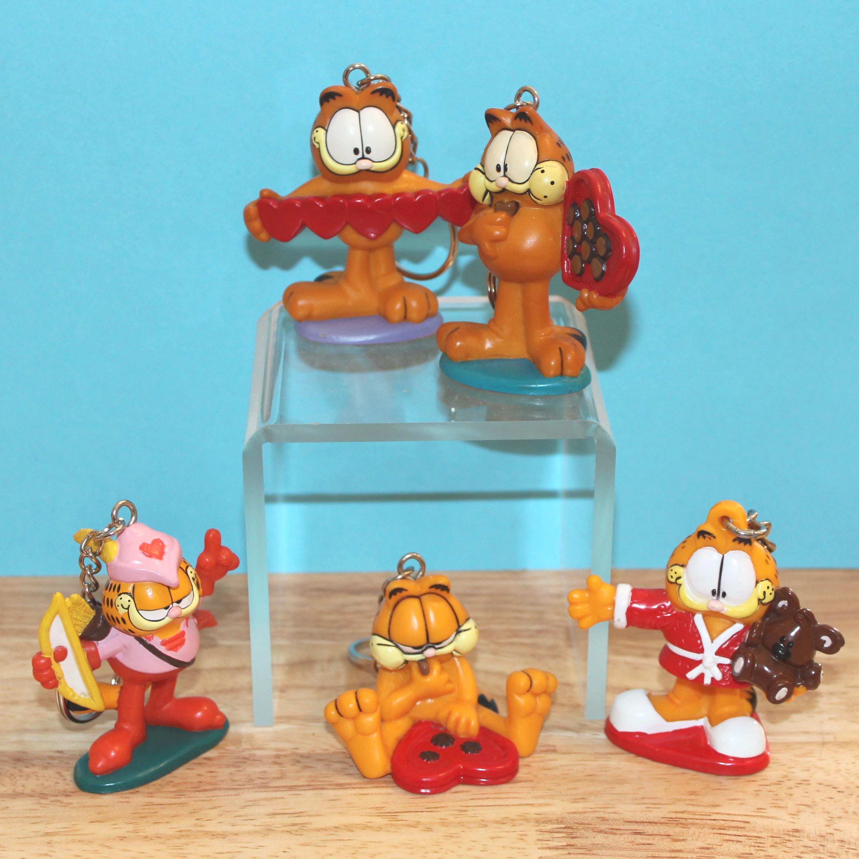 Vintage Garfield Valentine's Day PVC Keychains - Your Choice - Etsy