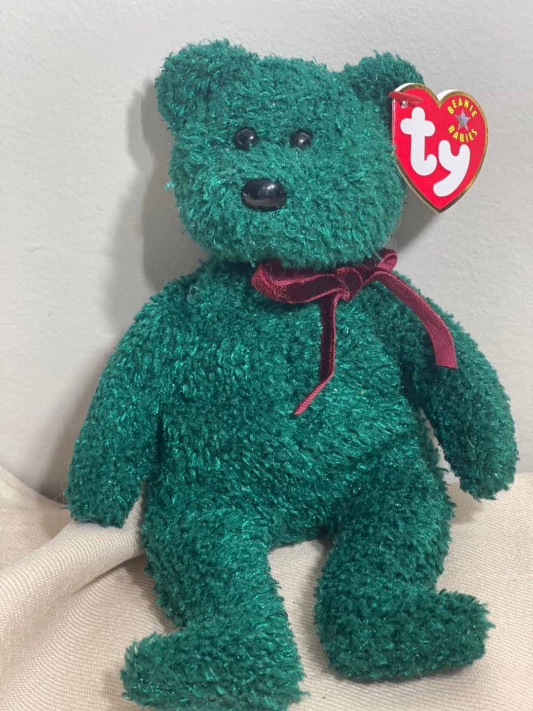 2001 Holiday Teddy Beanie Baby - Etsy