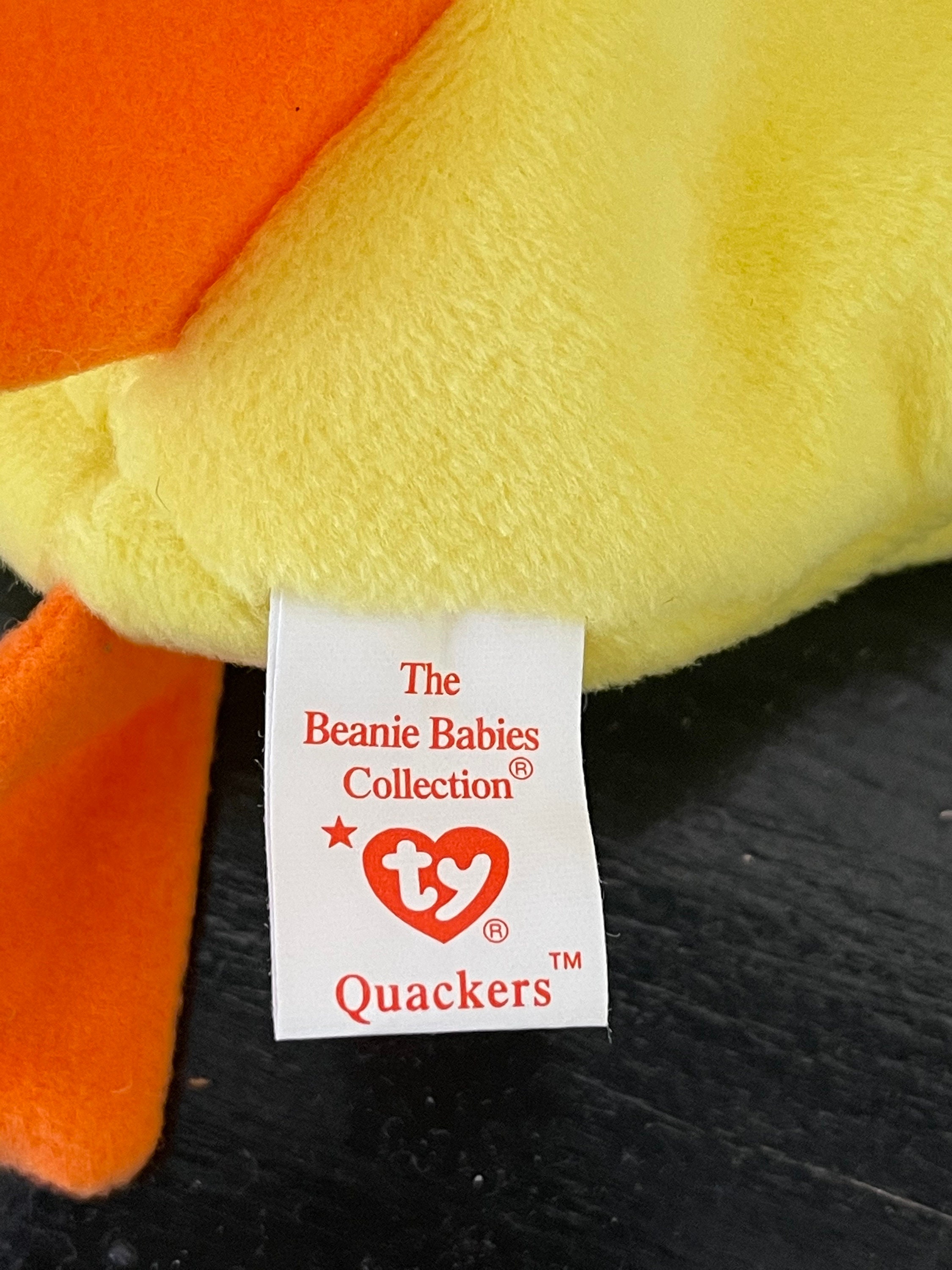 Quackers Beanie Baby - Etsy