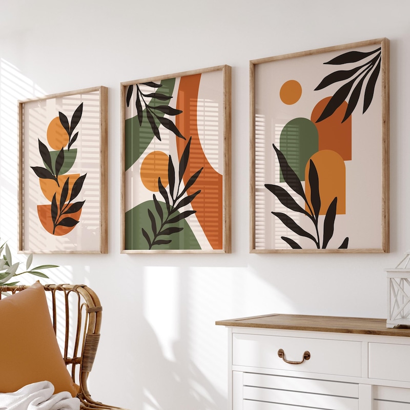 Oranges Tree Wall Art - Etsy UK