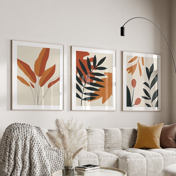 Abstract Leaf Art - Etsy