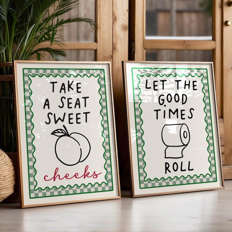 Bathroom Sets Green - Etsy UK