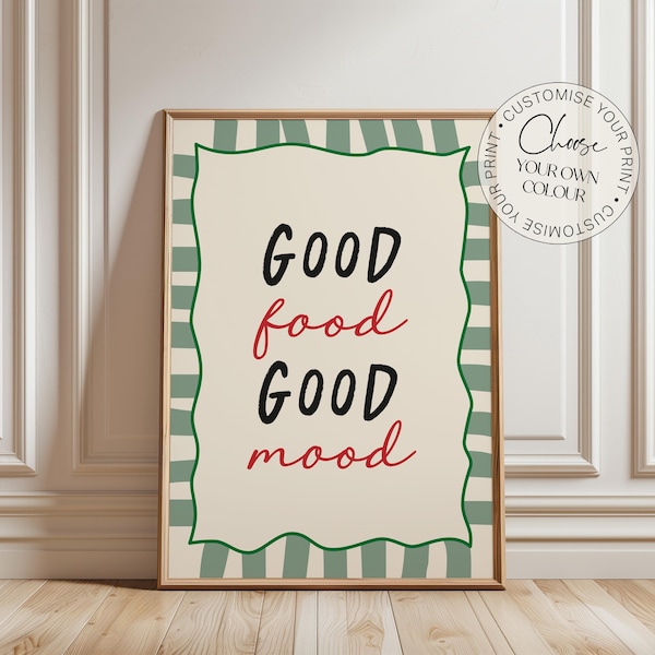 Good Mood Print - Etsy UK