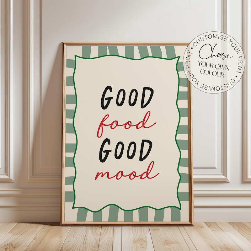 Good Mood Print - Etsy UK
