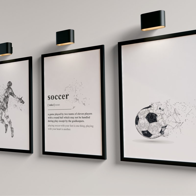Soccer Wall Art - Etsy