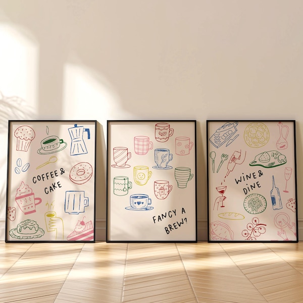 Kitchen Prints - Etsy UK